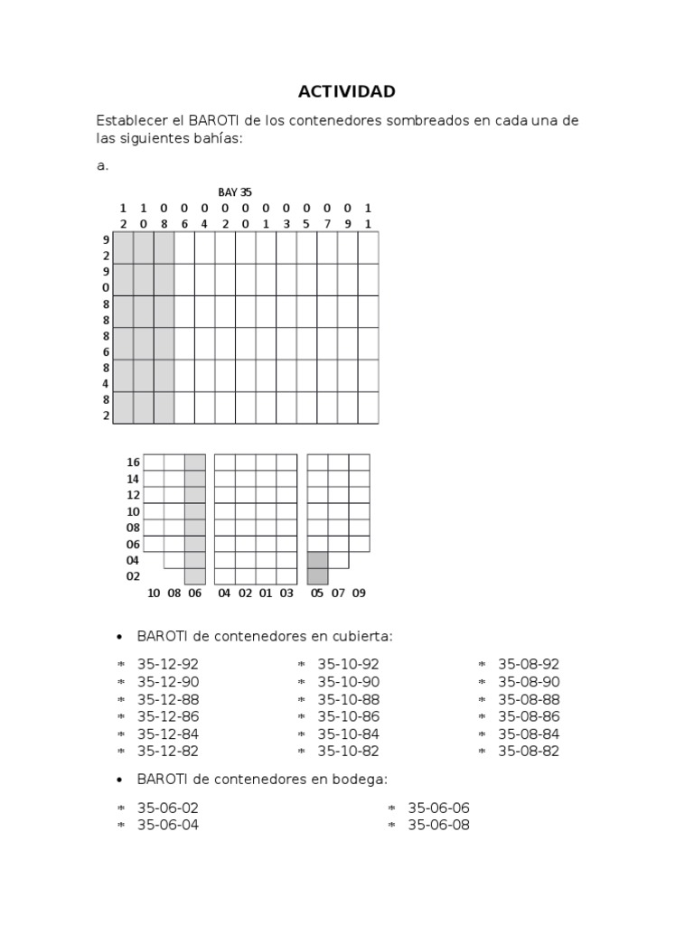 ACTIVIDAD Baroti | PDF