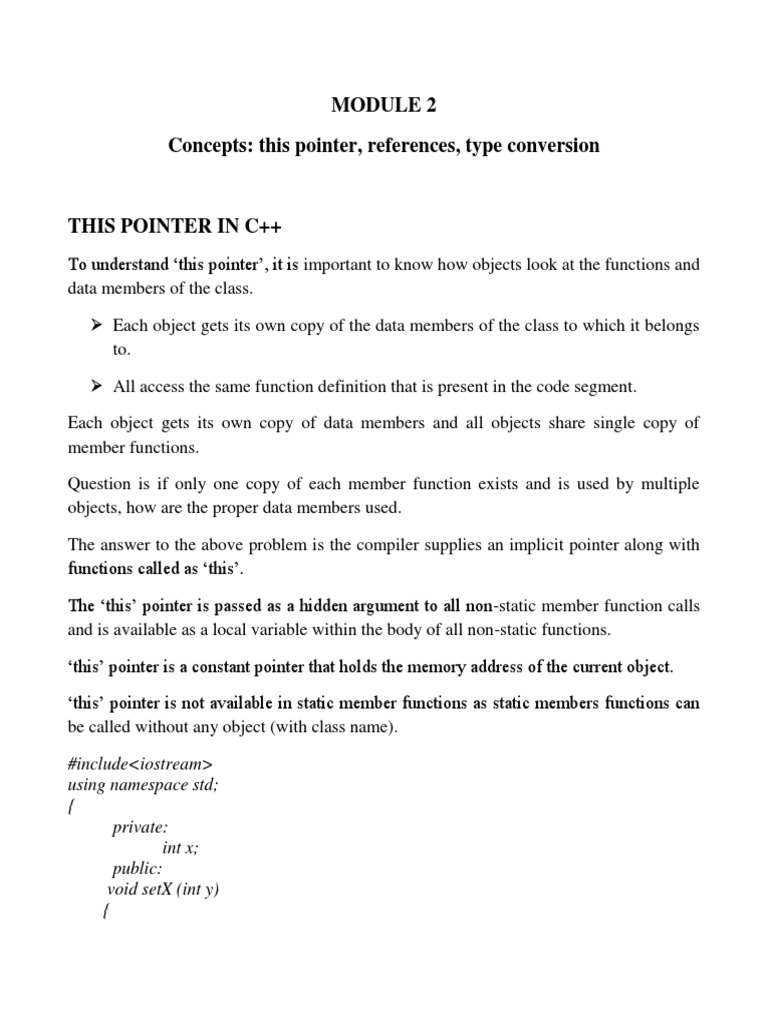 2nd Module Part 2 Pdf Pointer Computer Programming Subroutine