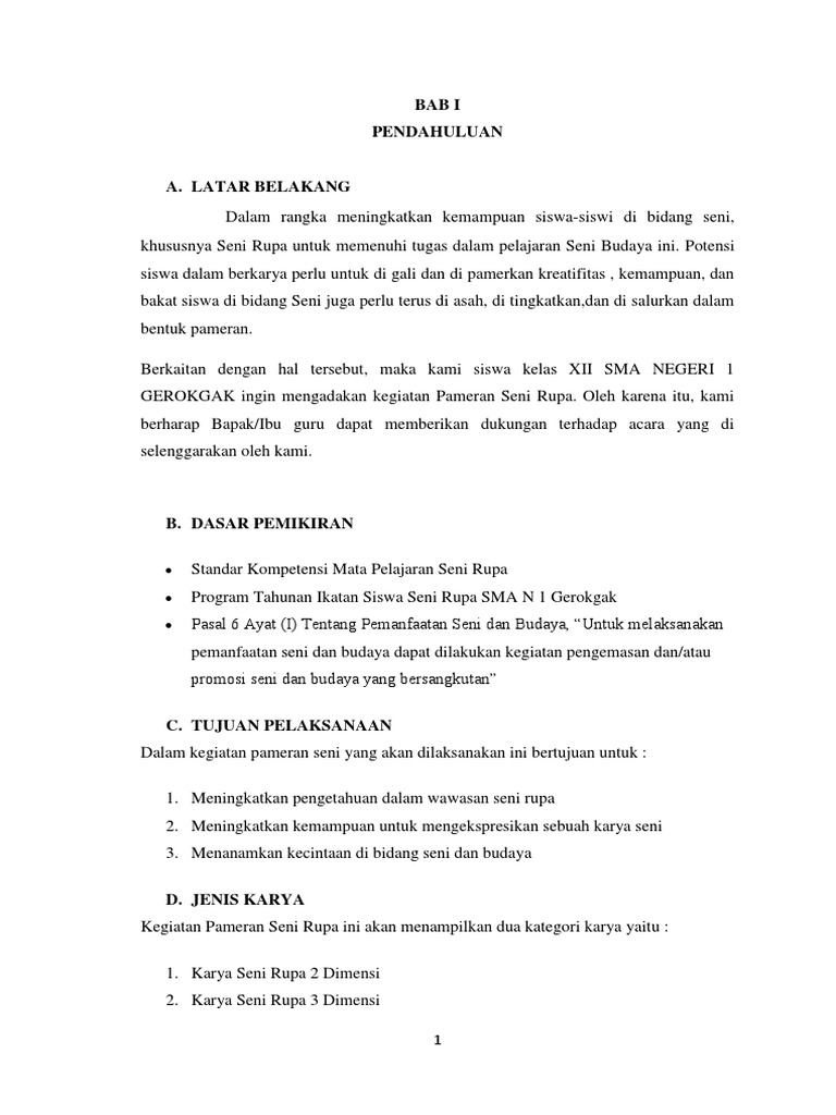 Proposal Indra | PDF | Kajian Bahasa Asing | Seni