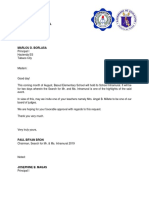 Invitation Letter (GAD) | PDF