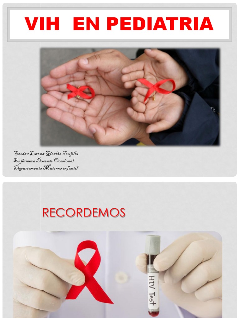 VIH en Pediatría: Diagnóstico y Tratamiento | PDF | VIH | VIH / SIDA