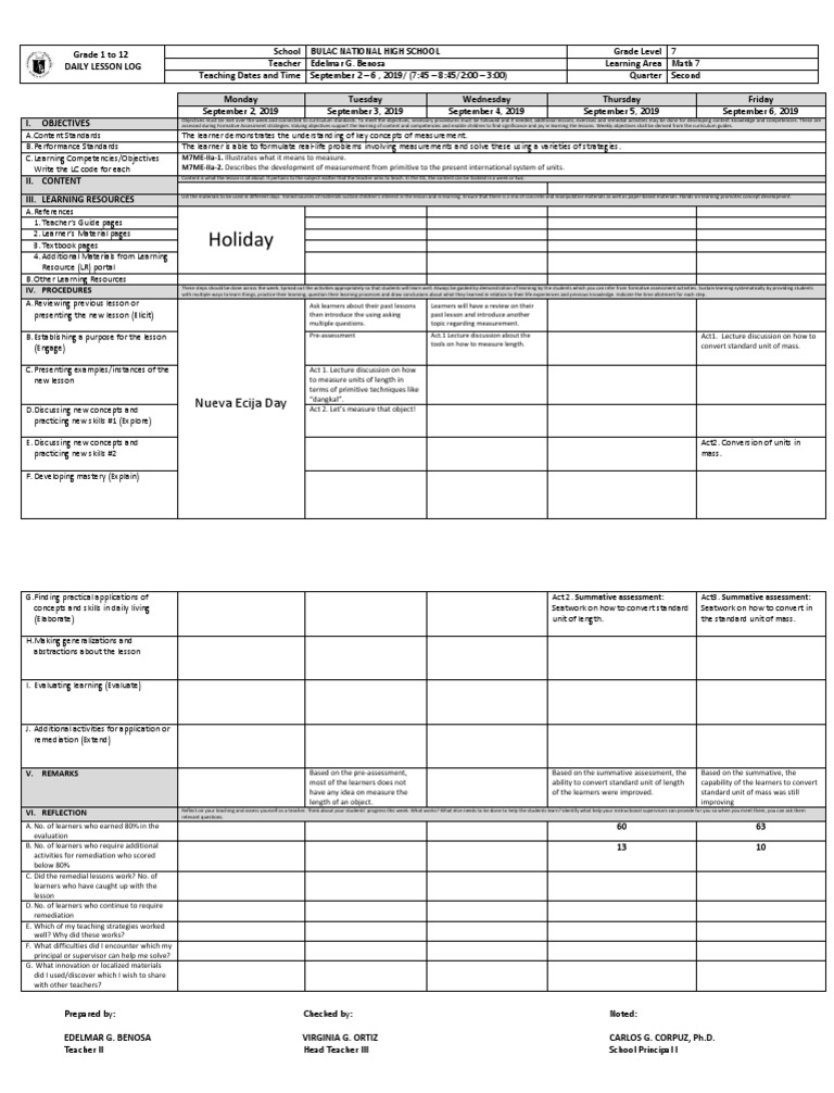 Second Quarter Week 1 | PDF | Educational Assessment | Learning