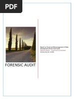 Forensic Audit Report Overview | PDF | Financial Audit | Fraud