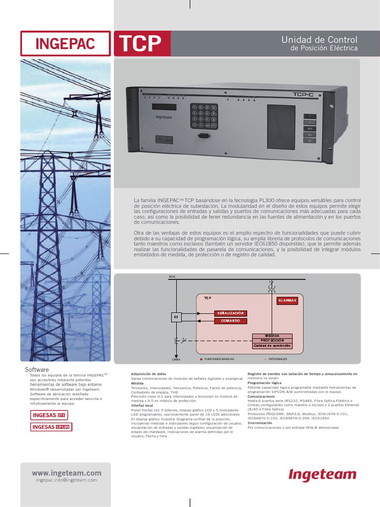 Ingepac TCP Fy15iptt00 A | PDF | Adquisición de datos | Electromagnetismo