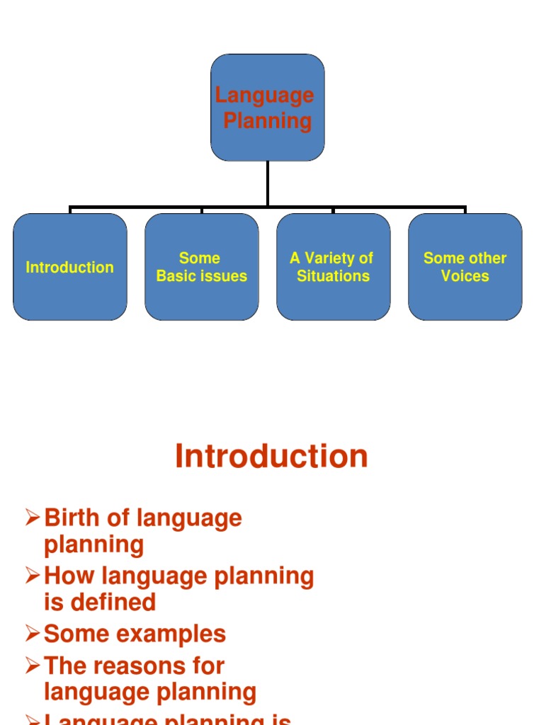 Language Planning | PDF | Francisco Franco | Linguistics