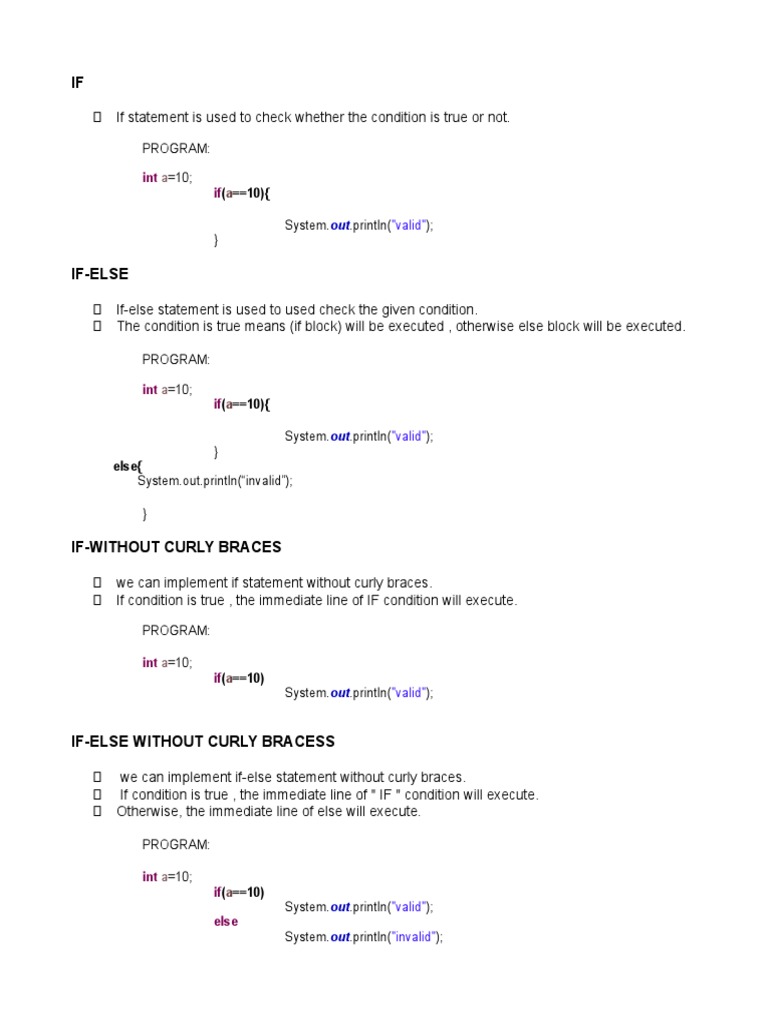 Int If: - Program: 10 | Download Free PDF | Control Flow | Anonymous Function