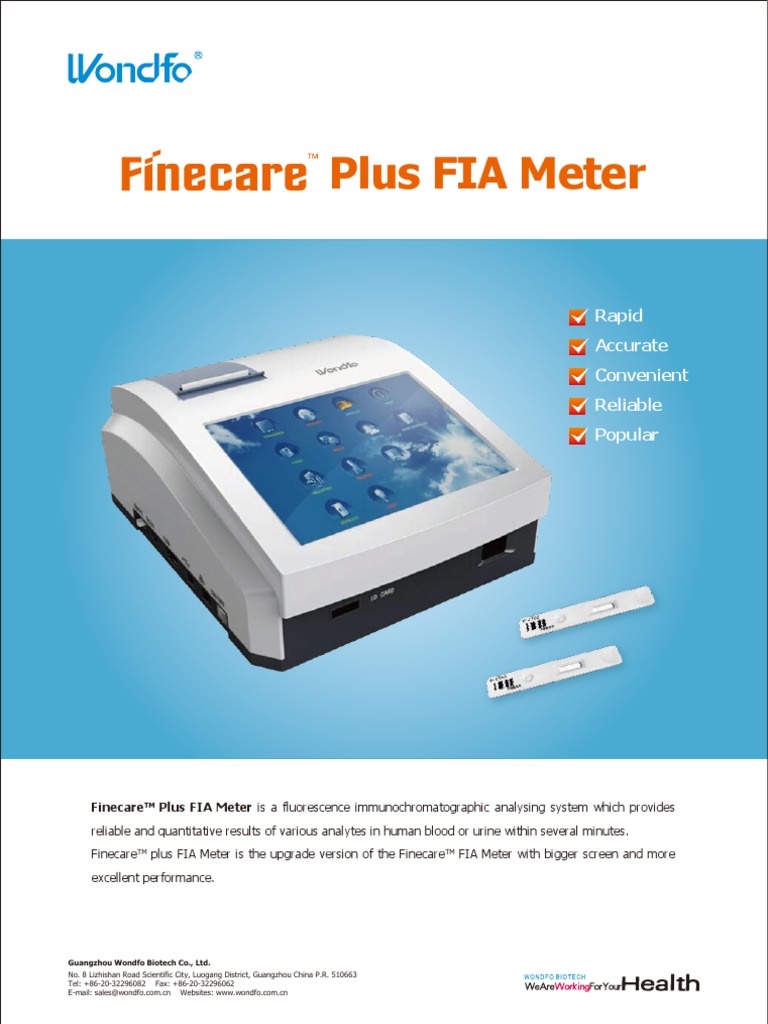 Finecare Plus | PDF | Medicine | Clinical Medicine