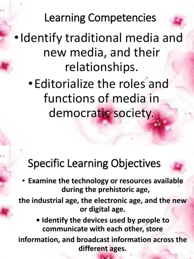 Evolution of Traditional Media To New Media | PDF | Information Age ...