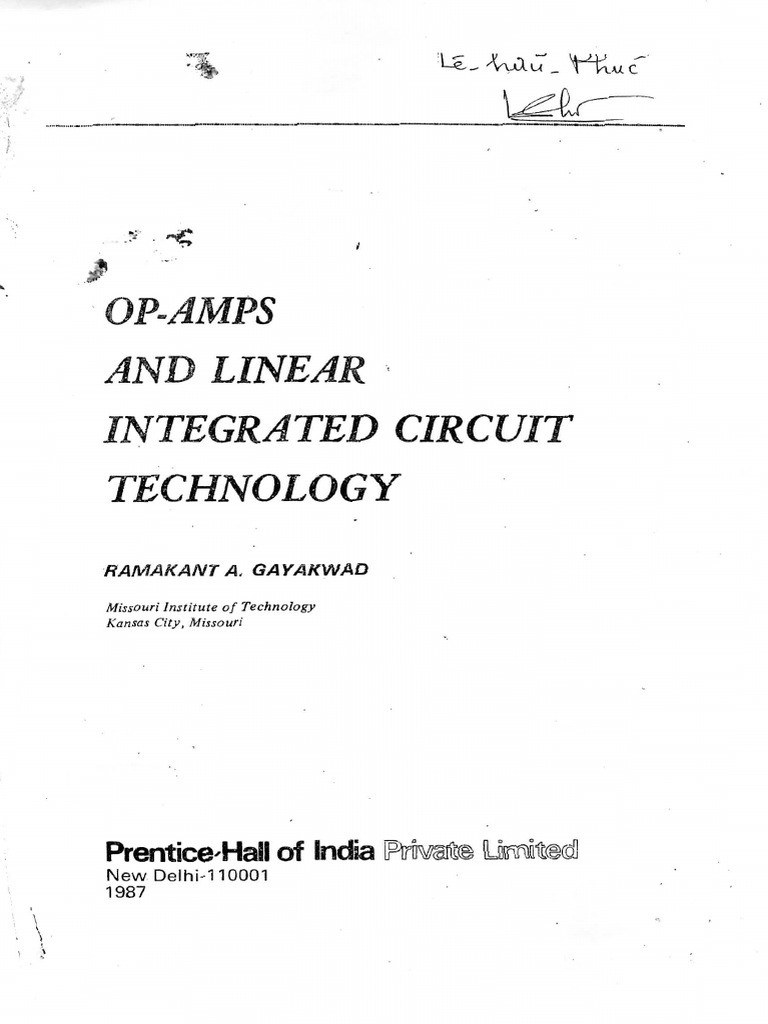 DTTT | PDF | Amplifier | Operational Amplifier