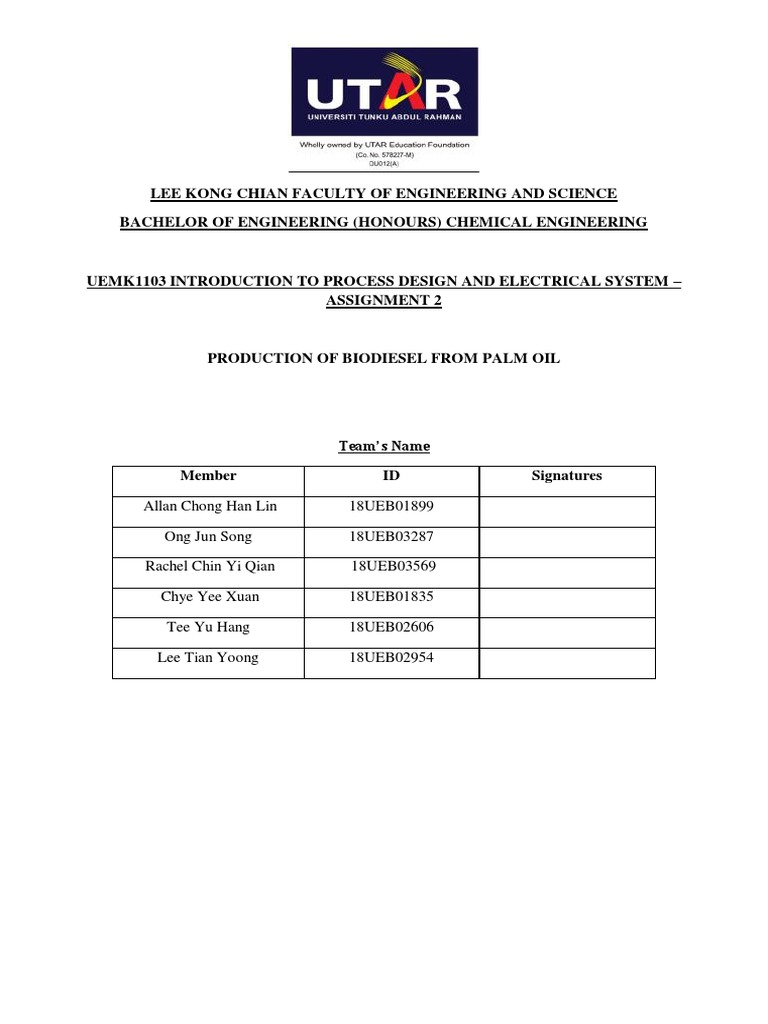 Process Design Assignment 2 - PFD | PDF