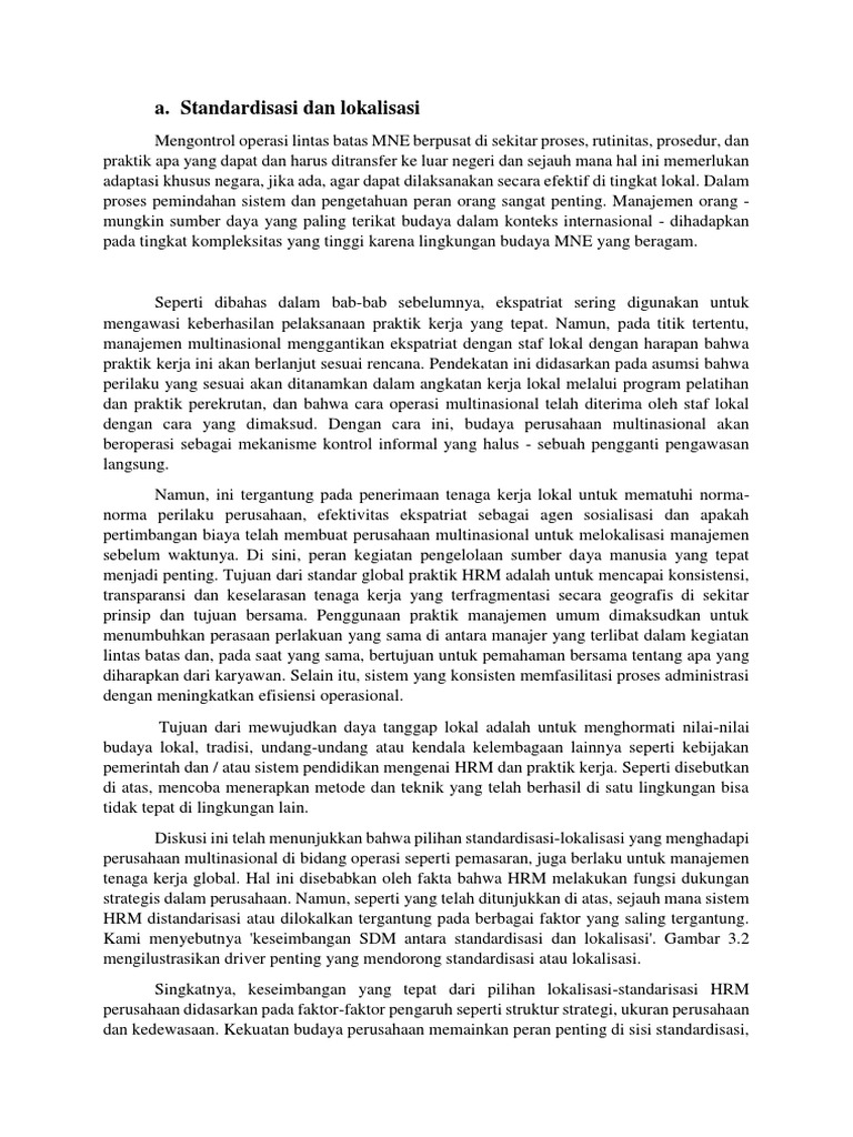 Standarisasi Dan Lokalisasi | PDF