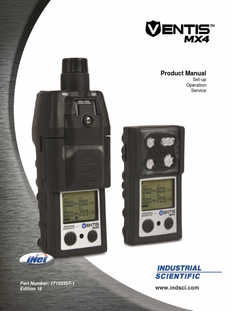 Multi-Gas Monitor: Product Manual | PDF | Rechargeable Battery ...