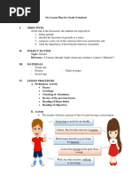 Interjection Lesson Plan | PDF | Human Communication | Linguistics