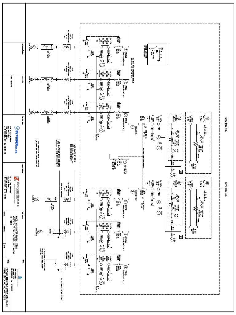 Single Line Diagram With Soft Starter | PDF