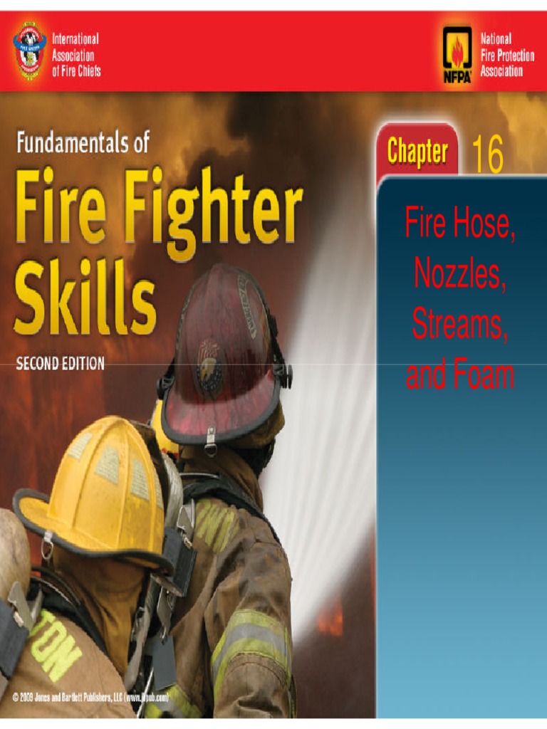 Fire Hose Maintenance and Hydraulics | PDF | Foam | Nozzle