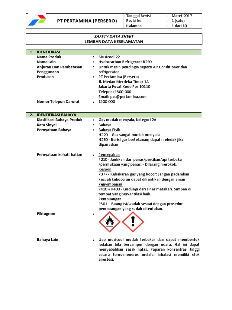 Msds 22 | PDF