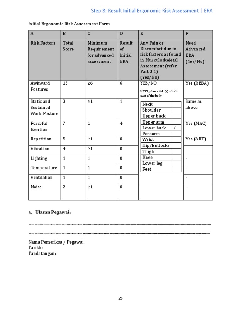 1.initial ERA Forms ERA | PDF | Musculoskeletal System | Diseases And ...