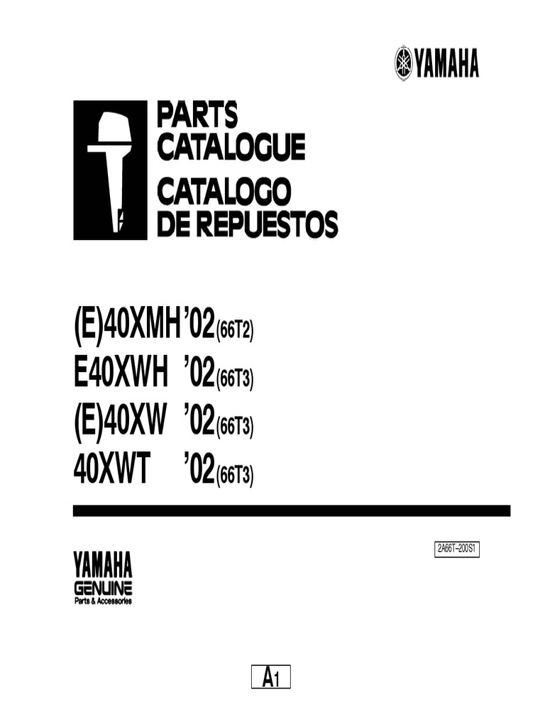 Catalog Yamaha E40XMH | PDF | Piston | Carburetor