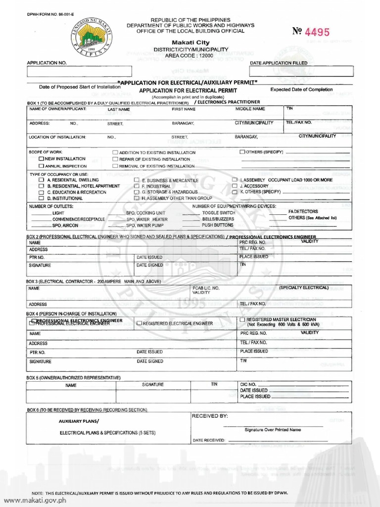 Permit Electrical | PDF