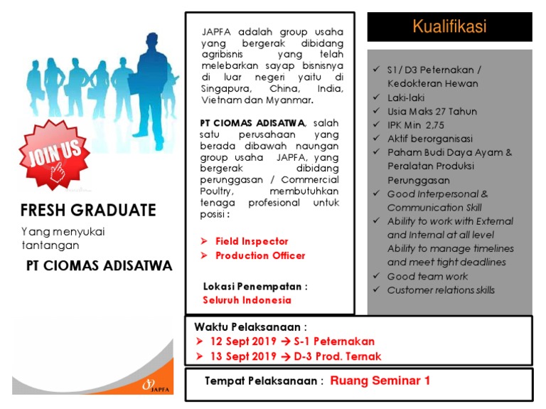 Template Poster Iklan Loker | PDF