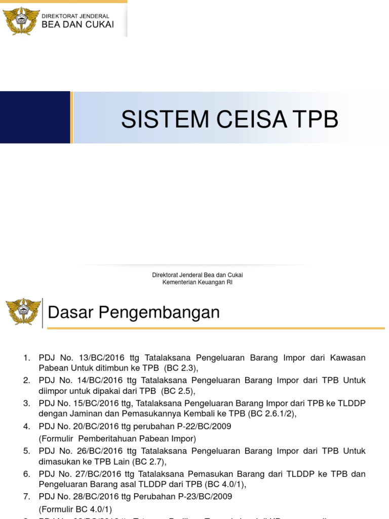 Slide Presentasi CEISA TPB | PDF
