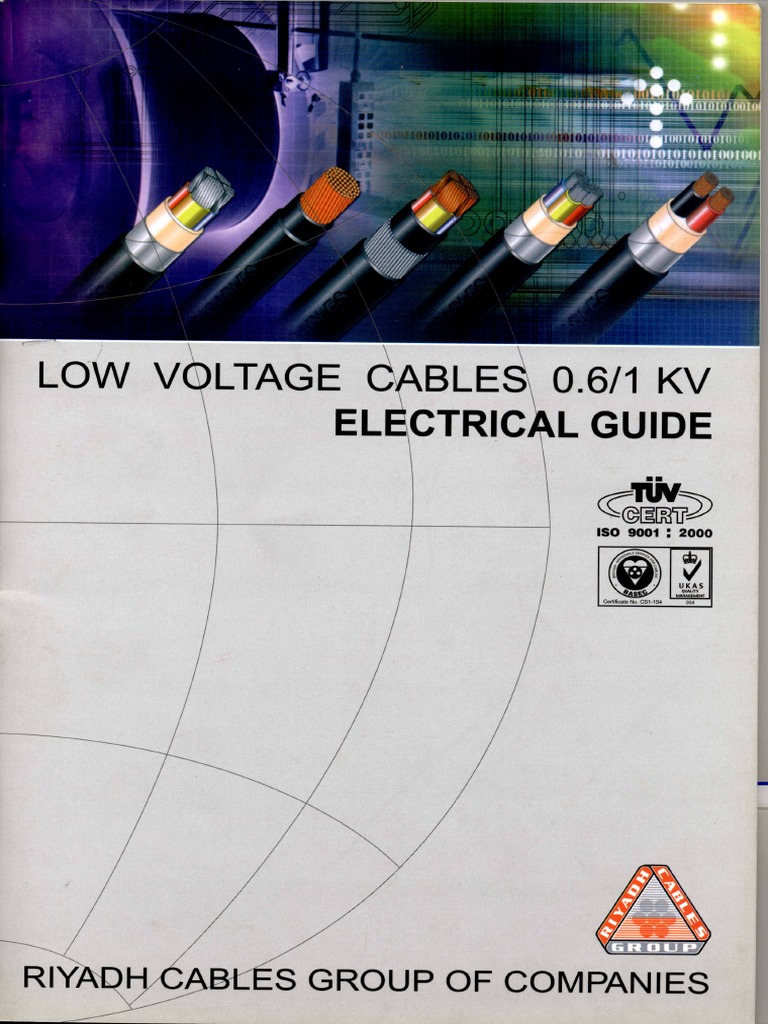 Riyad LV Cable Data (Lot1) | PDF