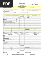 School Form 10 SF10 Learner's Permanent Academic Record For Junior High ...
