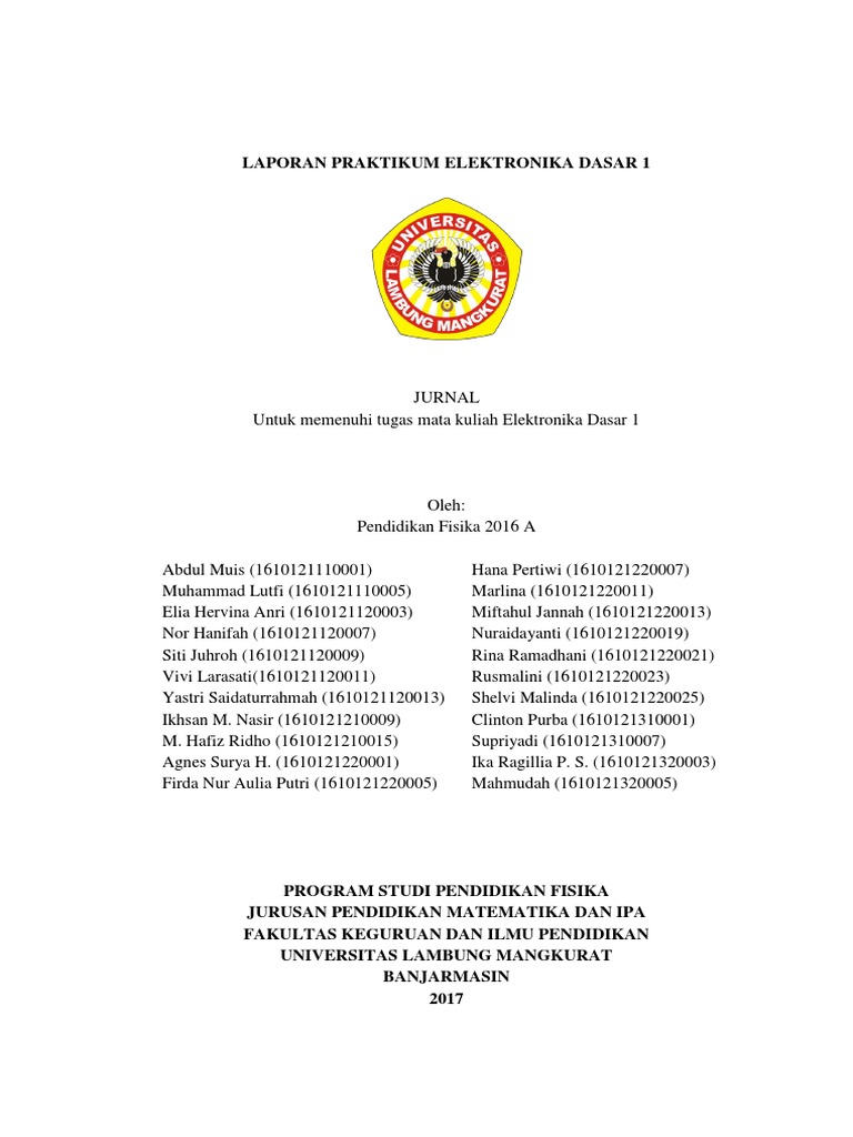 Cover Jurnal Eldas | PDF