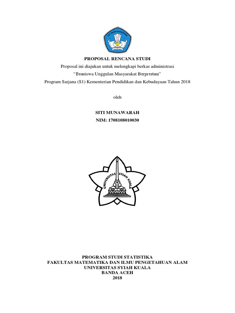 Proposal Rencana Studi Muna | PDF