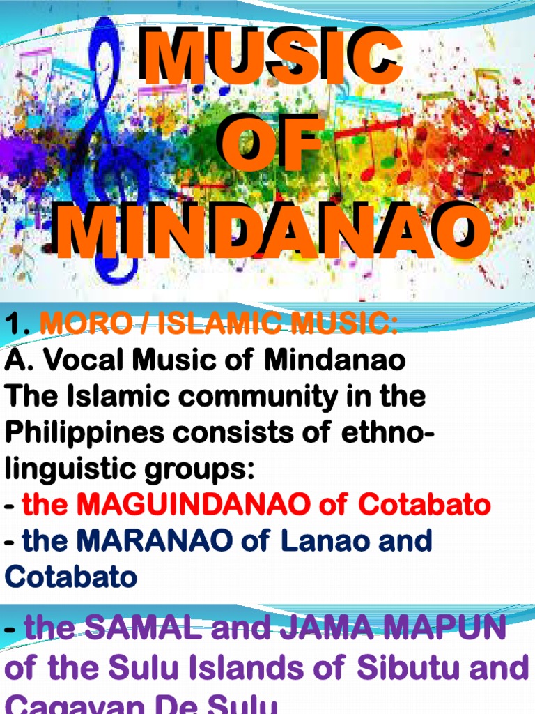 Music of MINDANAO | PDF | Mindanao | Philippines