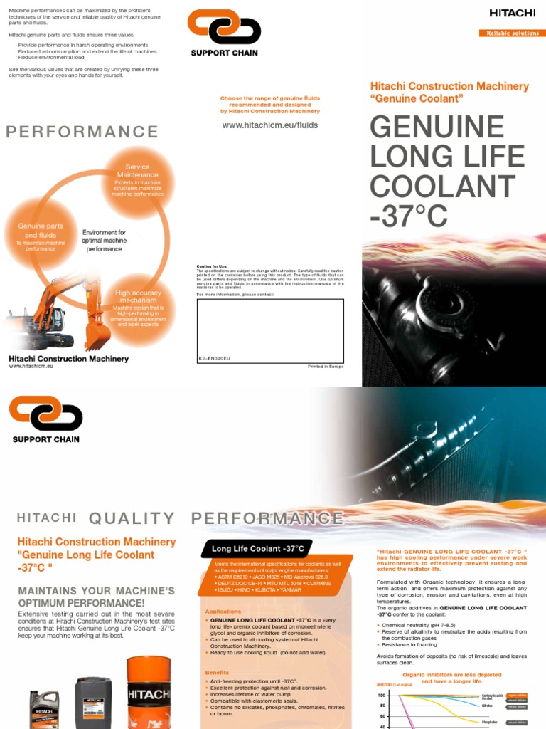 Hitachi Coolant | PDF | Chemistry | Materials