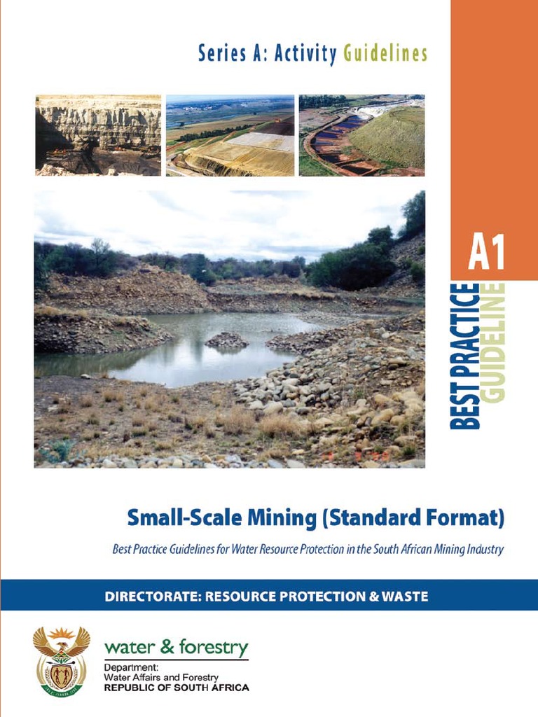 Small Scale Mining | PDF | Mining | Water Resources
