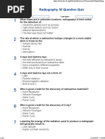 Radiation Safety Exam Preparation Model Questions | PDF | Radiation ...