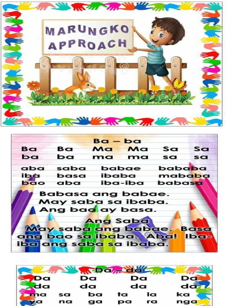 Marungko Approach | PDF