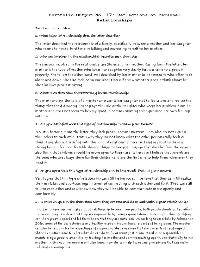 Personal Development Portfolio Output #17 | Psychological Concepts ...