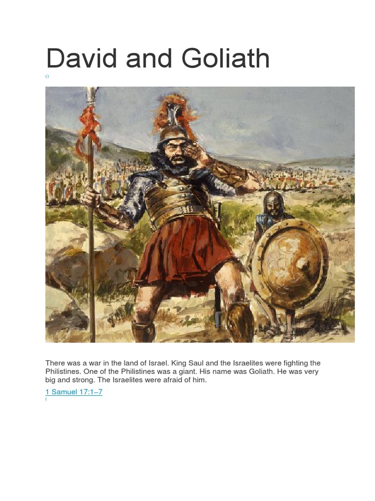 David and Goliath | PDF