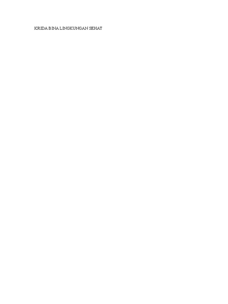 6 Krida SAKA BAKTI HUSADA | PDF | Pengembangan Diri