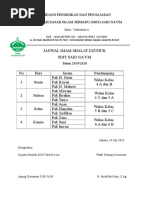 Contoh Proposal Wisuda Santri TPA | PDF