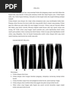 Ukuran Celana Standar Indonesia | PDF | Metode & Bahan Ajar | Gaya Hidup