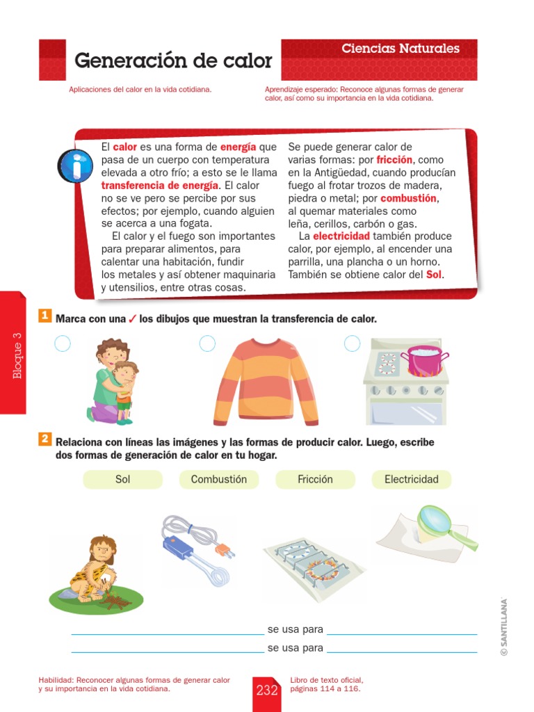 Generacion de Calor | Calor | Temperatura
