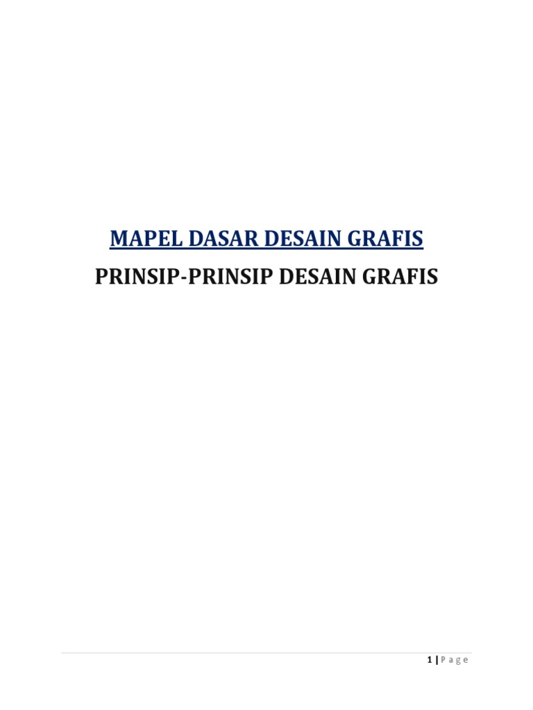 Modul Dasar Desain Grafis Kelas X Kur 13 Revisi 2017 | PDF