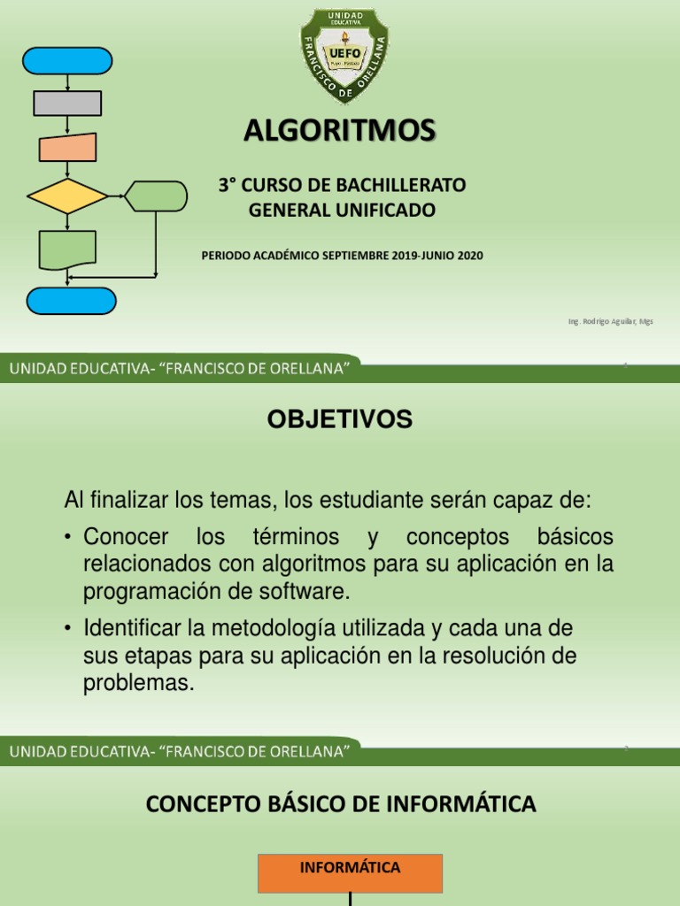 01 Algoritmo Introduccion | PDF | Lenguaje de programación | Algoritmos
