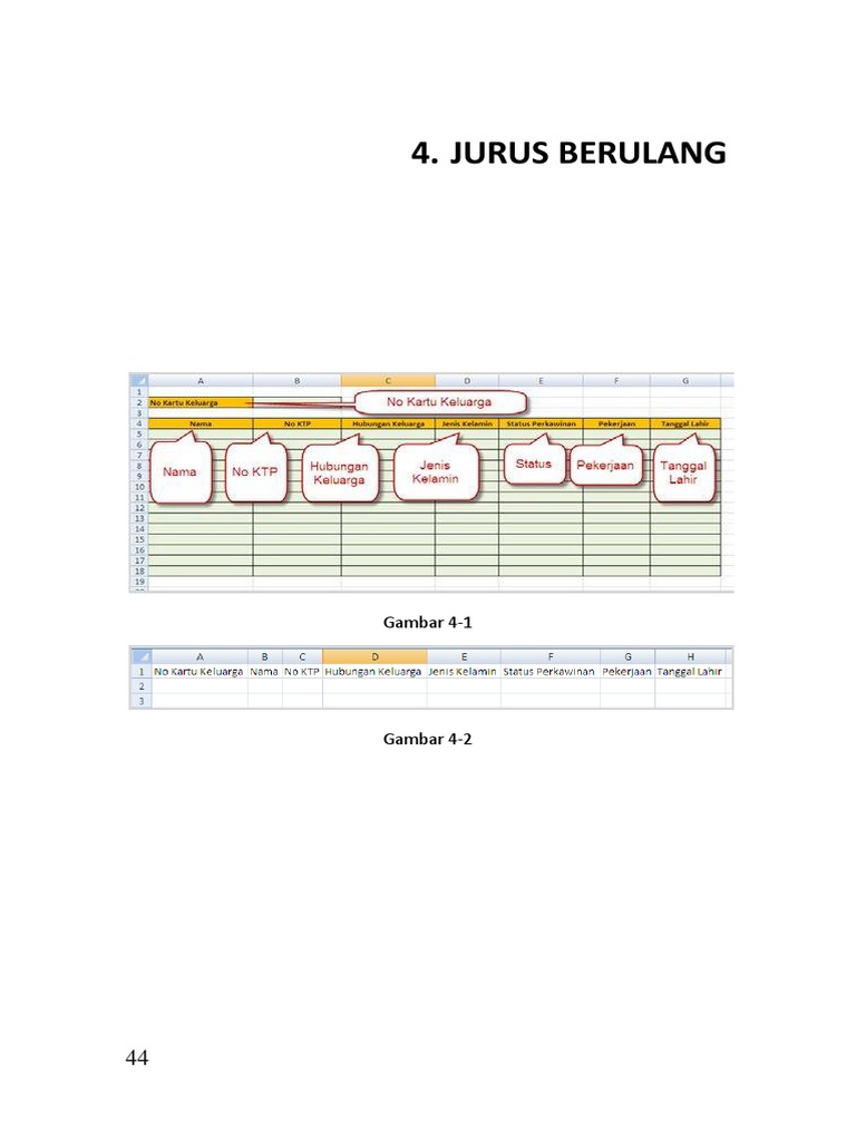 Aplikasi Office - Level 4 | PDF