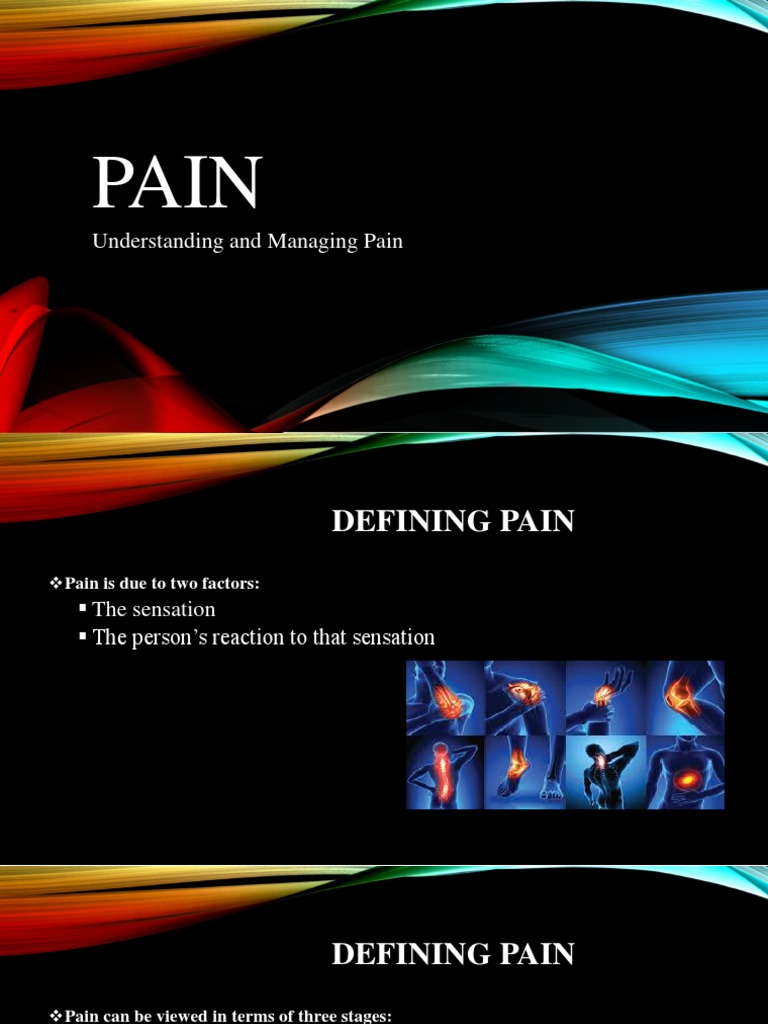 Understanding and Managing Pain | PDF | Pain | Arthritis