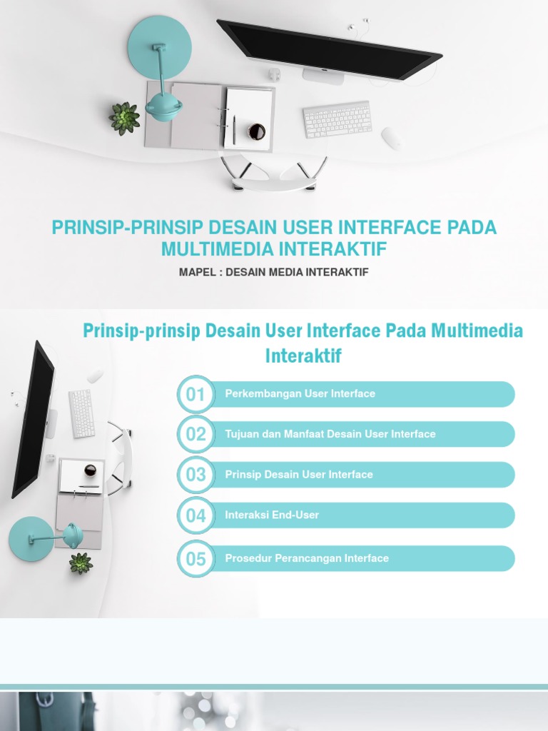 Bab 2a.prinsip-Pronsip Desain User Interface Pada Multimedia Interaktif ...