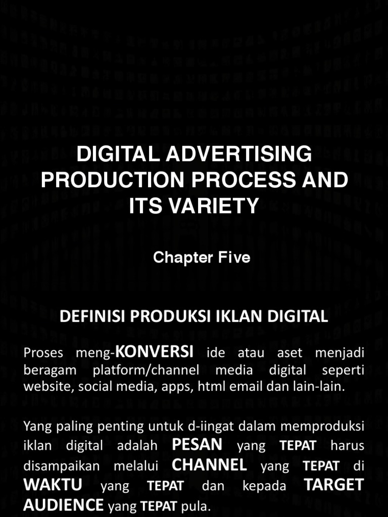 Production Stages in Advertising | PDF