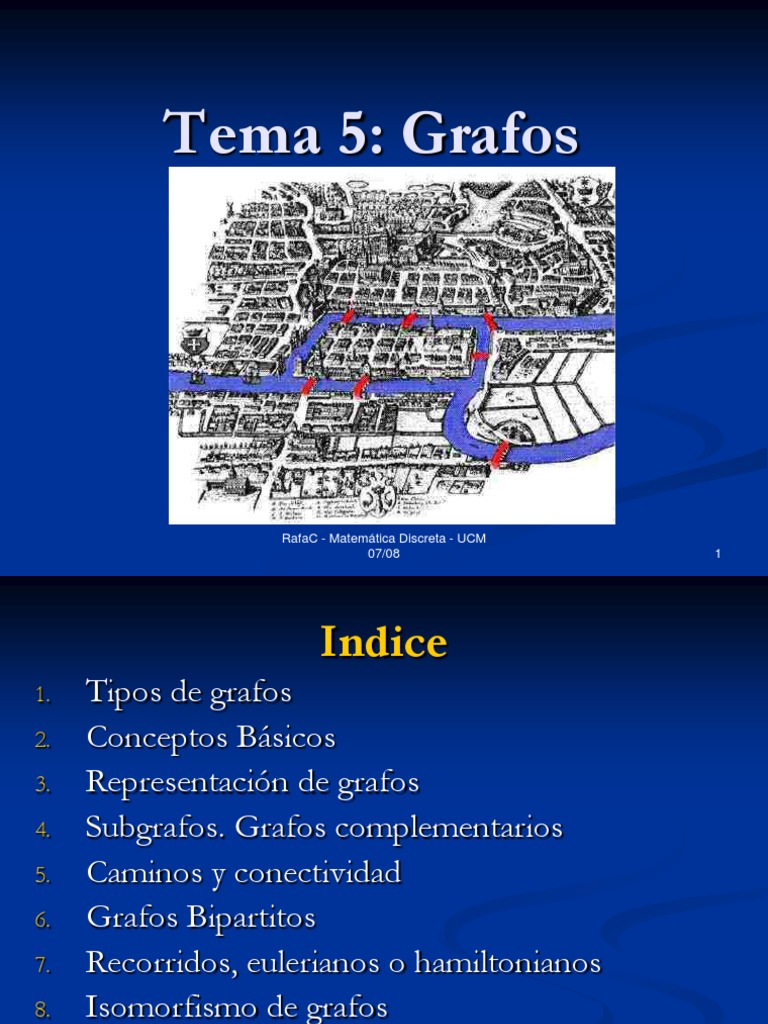 Tema5 18052018 | PDF | Teoría de grafos | Combinatoria