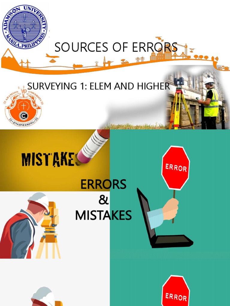 Errors in Measuring (Surveying-Elementary) | PDF | Observational Error ...