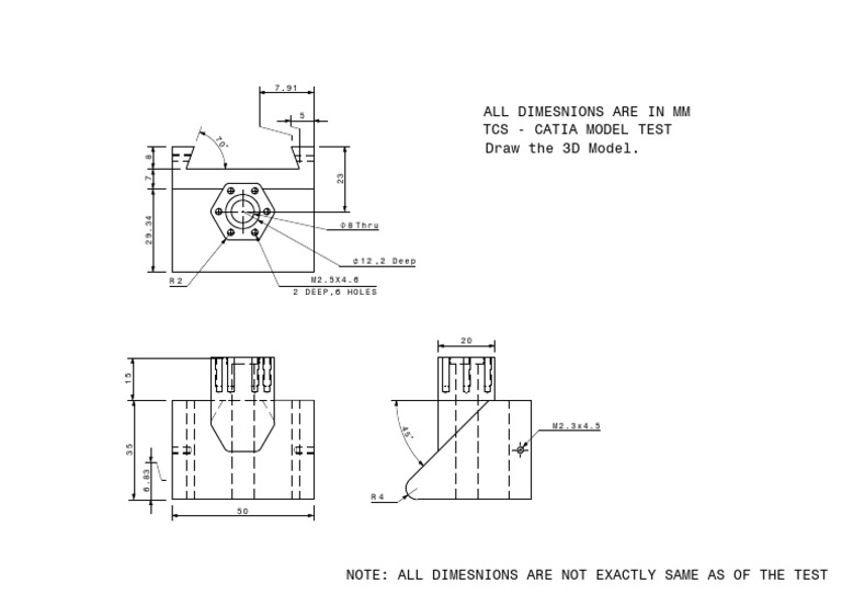 Tcs Model Test - 1hr | PDF