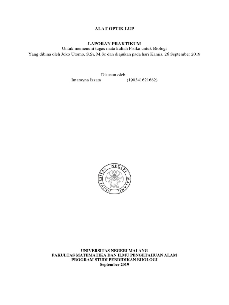 Alat Optik Lup | PDF